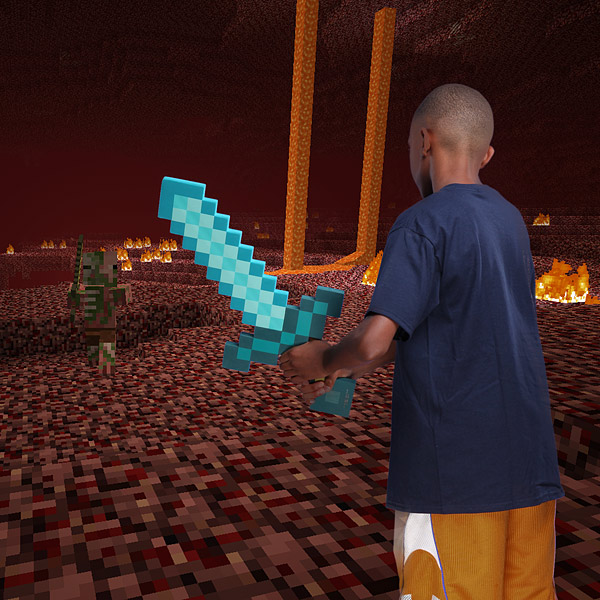 Minecraft Foam Diamond Sword Awesome Stuff To Buy